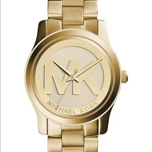 MICHAEL Michael Kors | Accessories | Michael Kors Logo Bracelet Watch ...